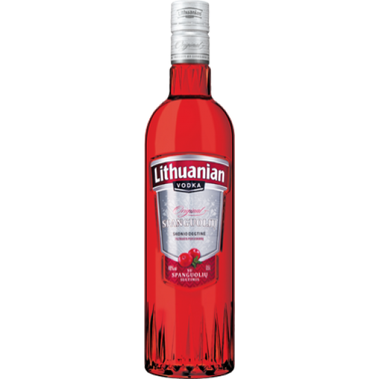 Cranberry Flavoured Vodka "Lithuanian" 40% alc. 0.5l