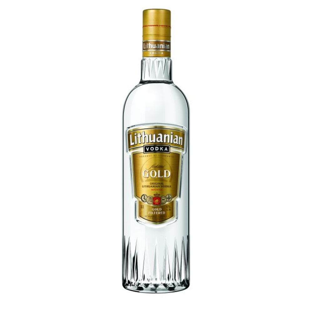 Vodka "Lithuanian Gold" 40% alc. 0.7l