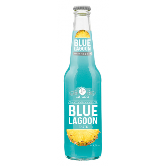 Alcoholic cocktail "Blue Lagoon" 330ml 4.7% alc.
