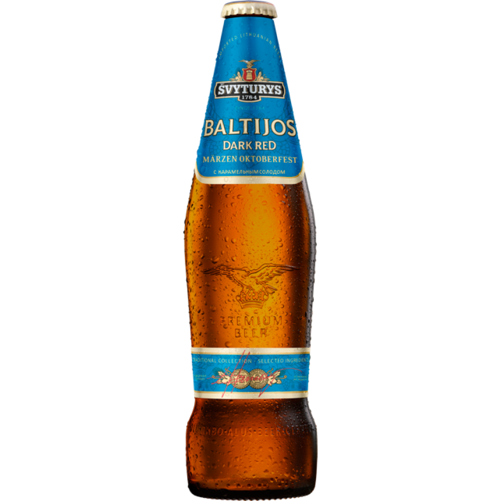 Švyturys "Baltijos" Dark Red beer 500ml 5,8% alc.